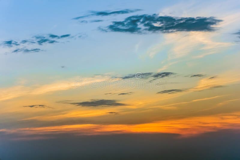 Clouds with Dramatic Light Background Stock Photo - Image of spring ...