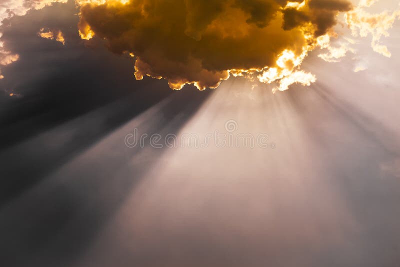 Clouds, dramatic scene. stock photo. Image of scene, clouds - 42401282