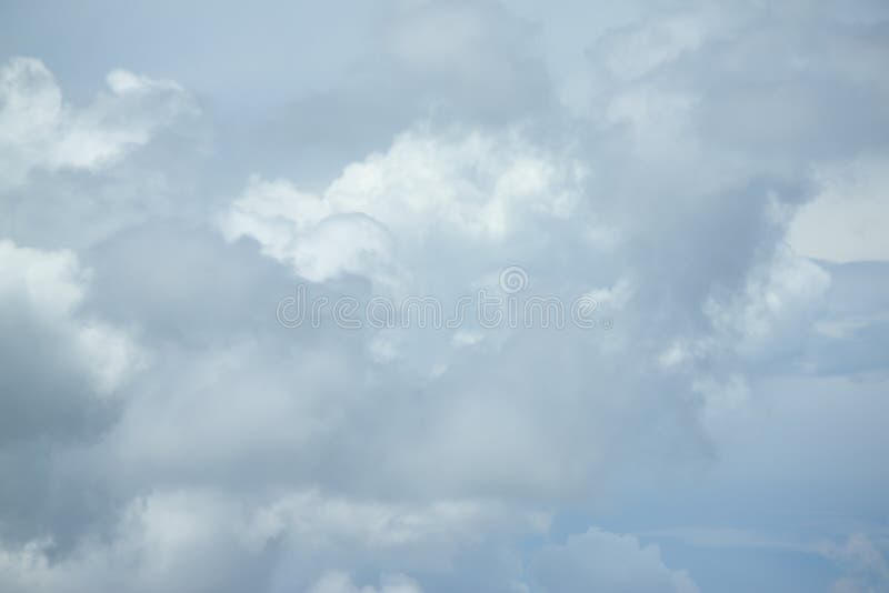 Blue and Gray Cloud on the Sky. Stock Image - Image of cloudscape, rain ...