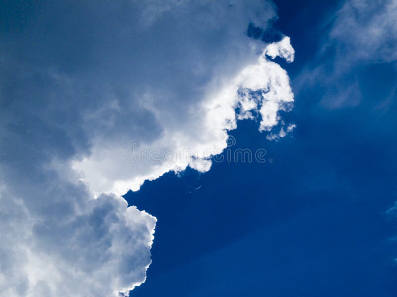 Clouds with edge stock photo. Image of nature, sunny - 51245608