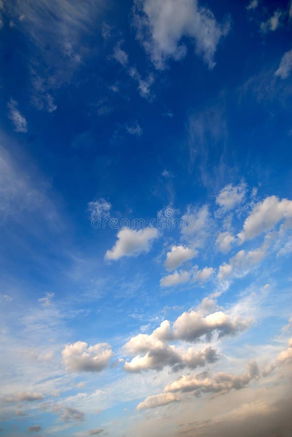 Clouds, evening, color stock photo. Image of renew, hope - 2394694