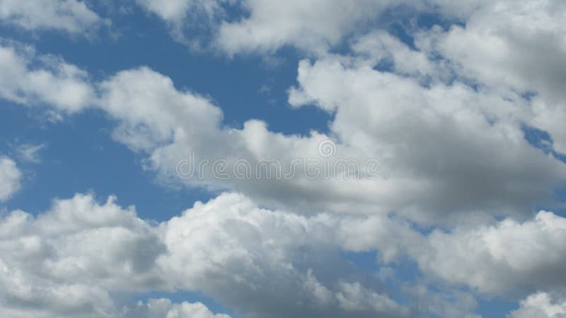 Clouds float on blue stock footage. Video of skyscape - 321010234