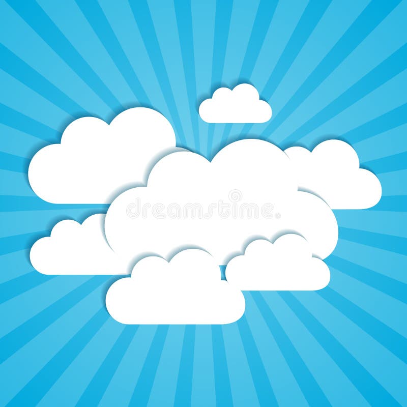 Clouds frame stock vector. Illustration of element, form - 29010861