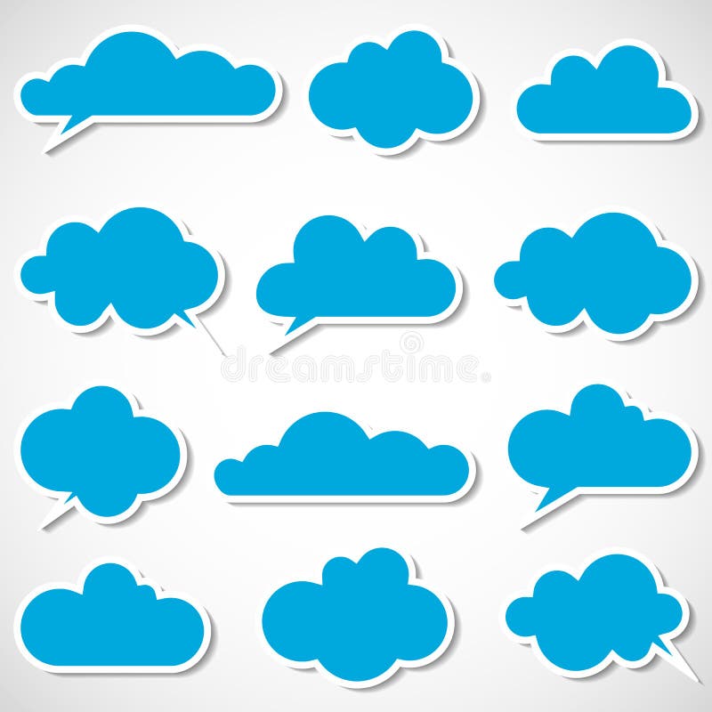 Clouds frame stock vector. Illustration of element, form - 29010861