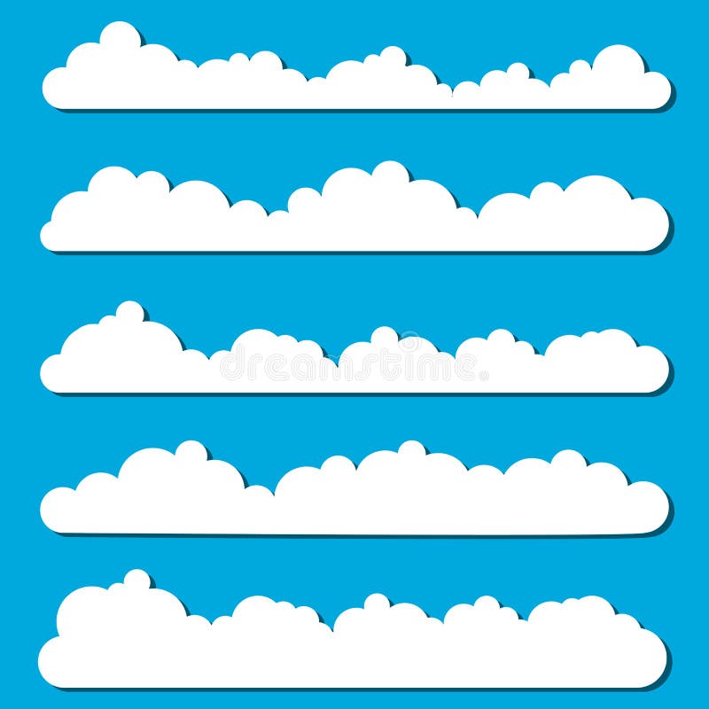 Clouds frame stock vector. Illustration of element, form - 29010861