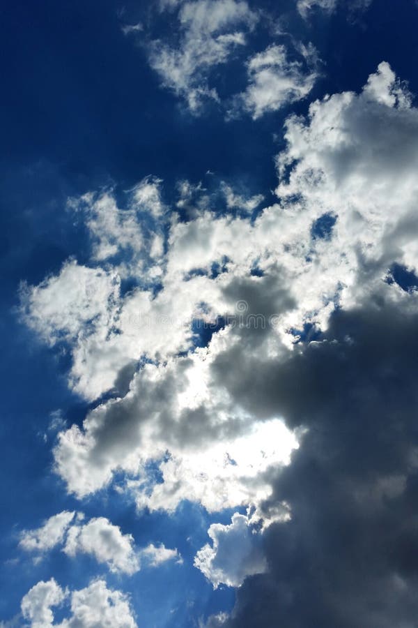 Only clouds stock photo. Image of shade, gather, cloud - 96399674