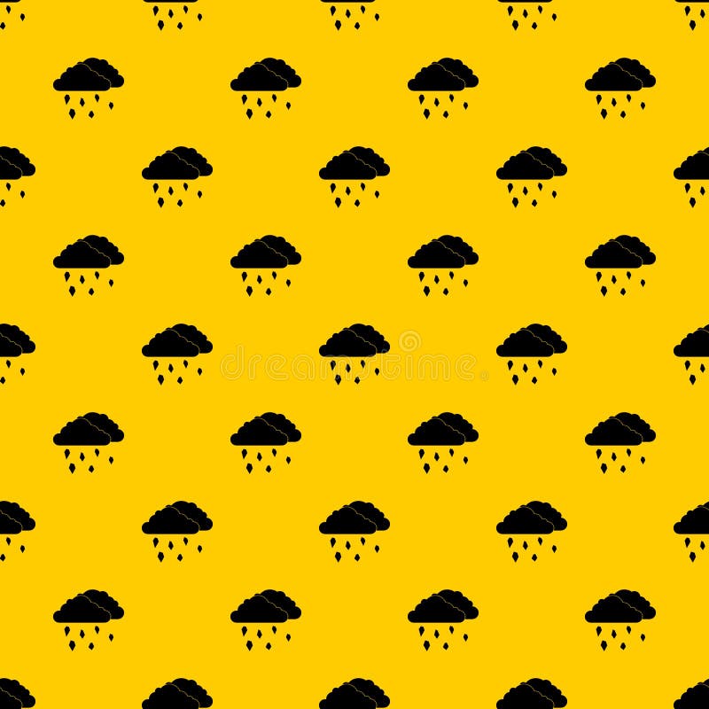 Clouds and Hail Pattern Vector Stock Vector - Illustration of cold ...
