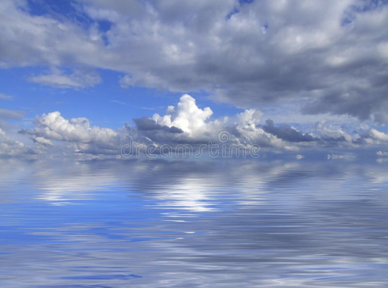 Clouds on Horizon stock image. Image of nature, malta - 1658197