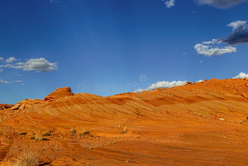 Clouds almost Kissing the Desert Floor, the Chains, Page, Arizona, USA ...