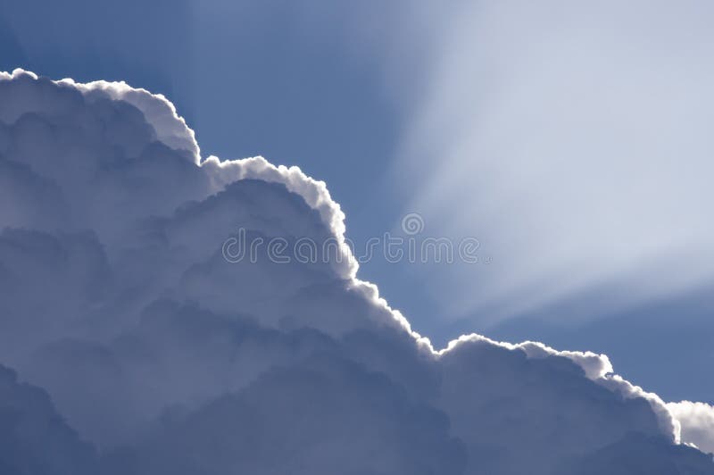 Clouds and Light stock photo. Image of clouds, blue - 198679984