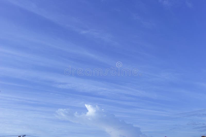 Clouds long streaks stock photo. Image of bright, long - 291181722