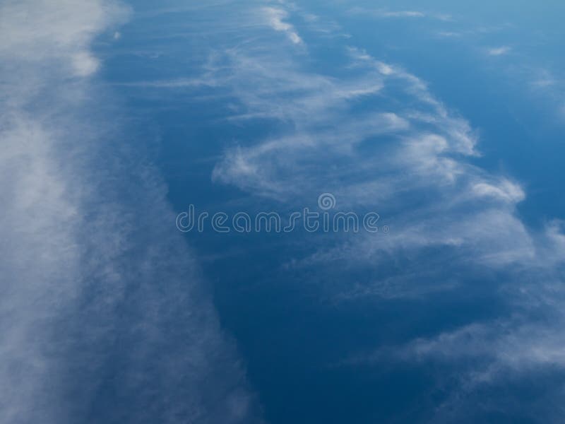 Clouds that Look Like Ocean Waves on the Shore Stock Image - Image of ...