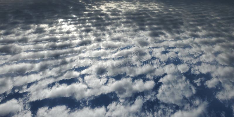 Clouds looks like waves stock photo. Image of snow, horizon - 223551844