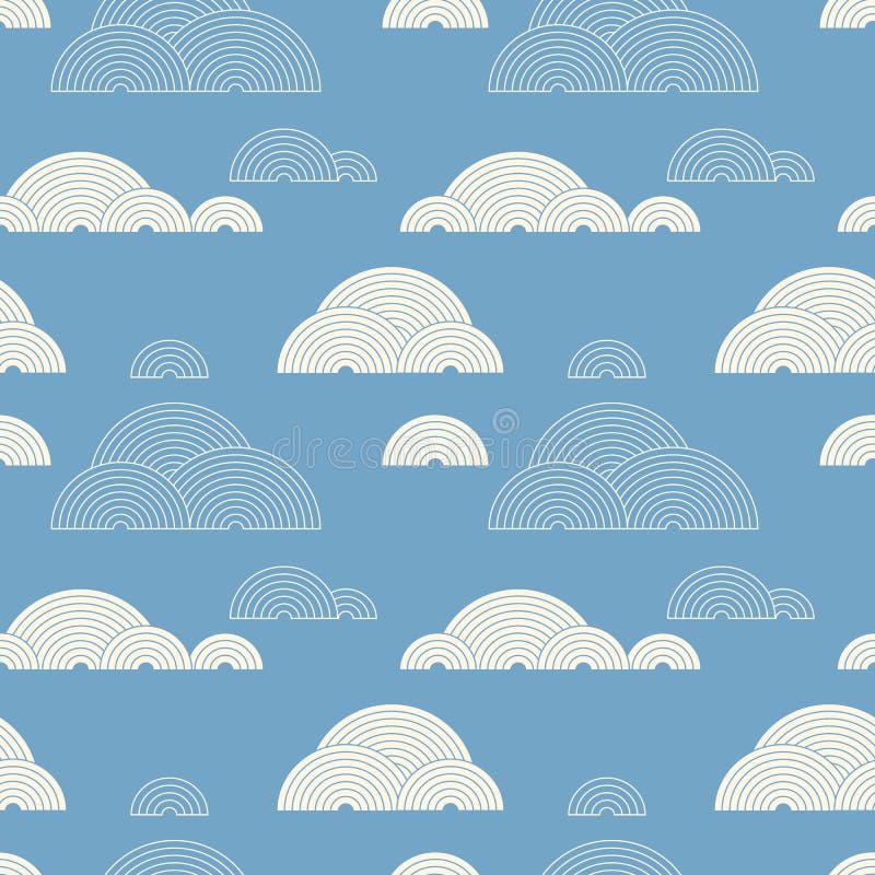 Clouds made of circles stock vector. Illustration of futuristic - 119284704