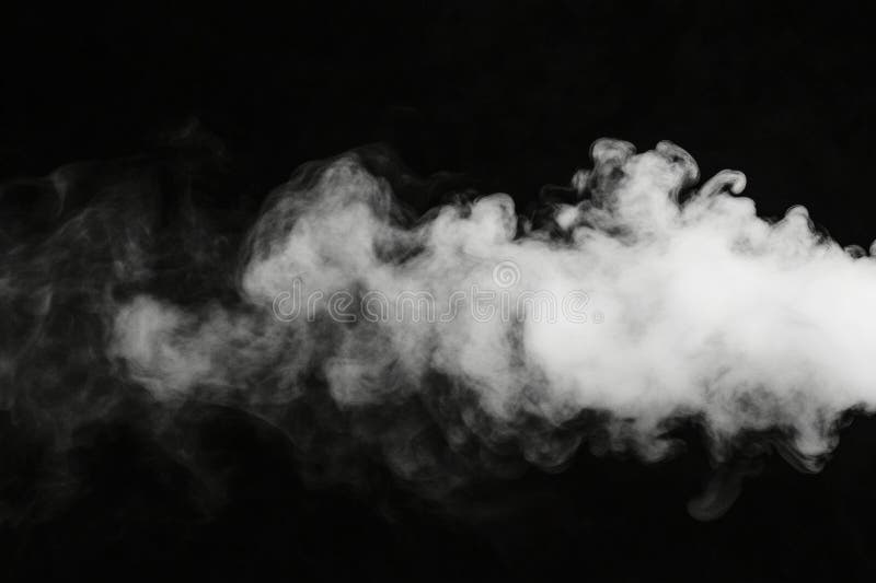 Clouds of Mist Swirl in Dramatic Patterns Against a Dark Backdrop at ...