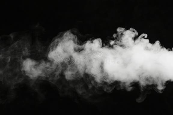 Clouds of Mist Swirl in Dramatic Patterns Against a Dark Backdrop at ...