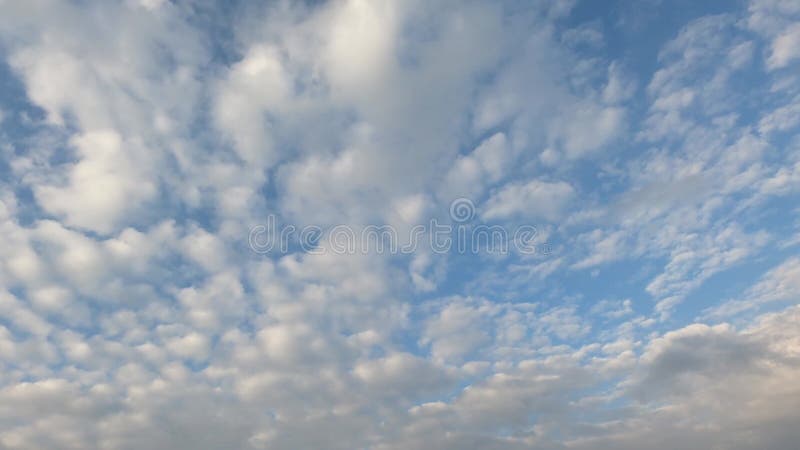 Clouds are Moving Across the Sky, Sun is Getting Darker in Time Lapse ...