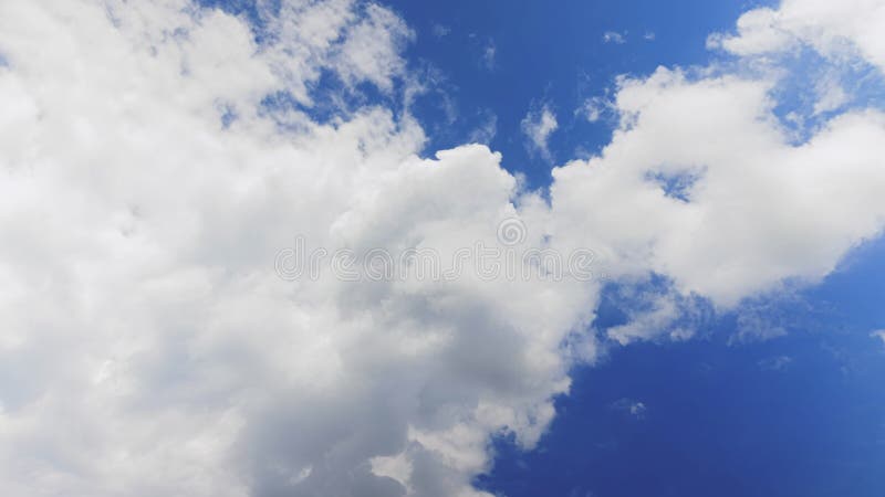Clouds Moving Across the Sky Stock Footage - Video of white, atmosphere ...