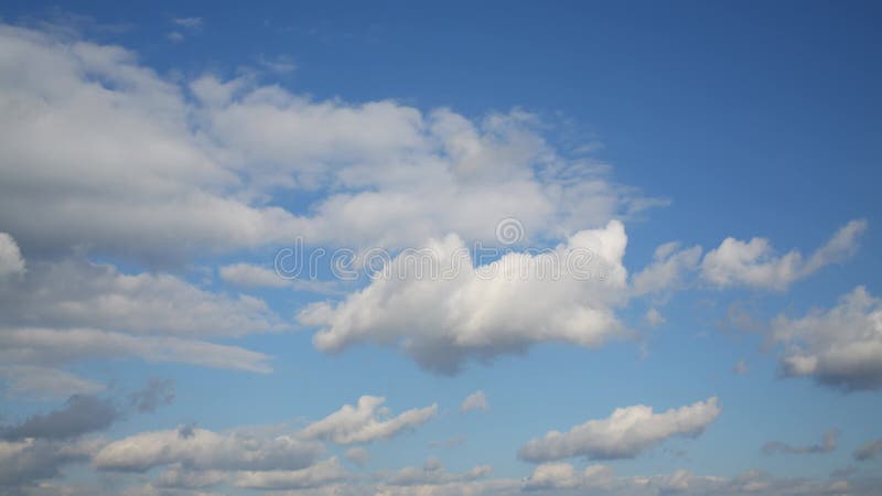 Clouds Moving Fast Across the Sky during the Day. Stock Video - Video ...