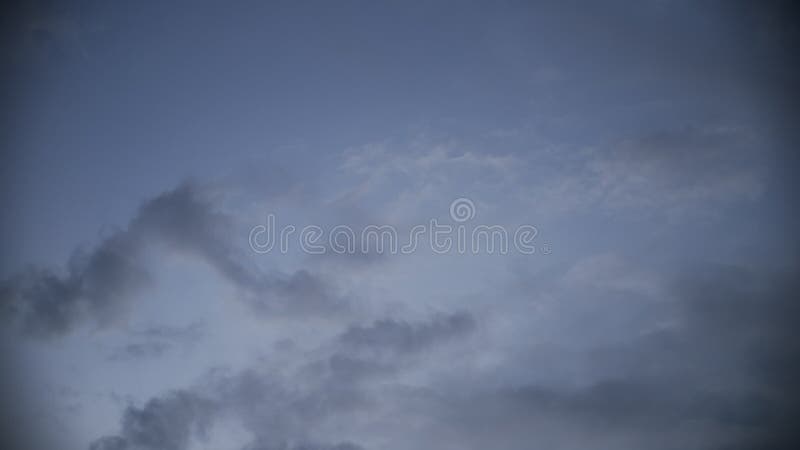 Clouds Moving in the Sky after Sunset Stock Footage - Video of dark ...