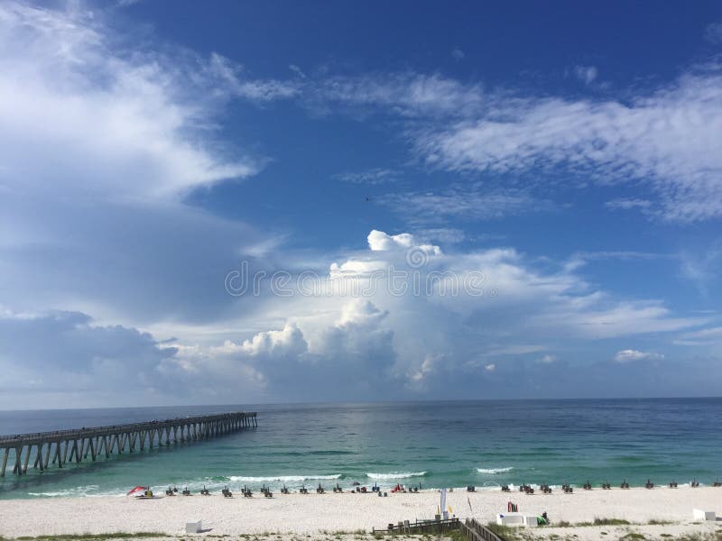 Navarre Beach - Florida stock image. Image of beach, florida - 24550839