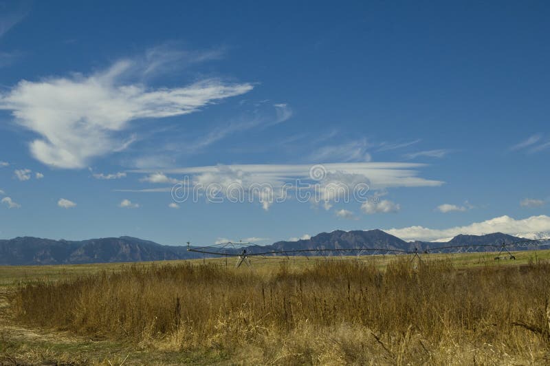 Clouds Over the Front Range of Colorado Stock Photo - Image of colorado ...