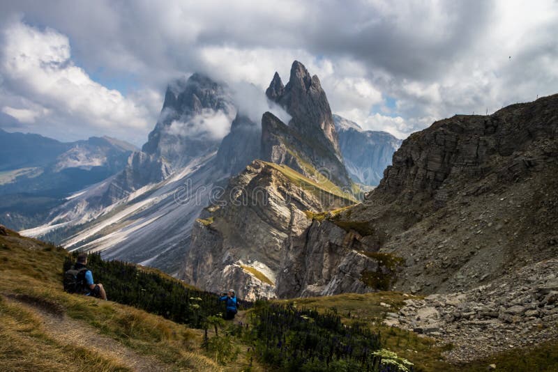 Mountain Massif in Dolomites Editorial Photo - Image of dolomites ...