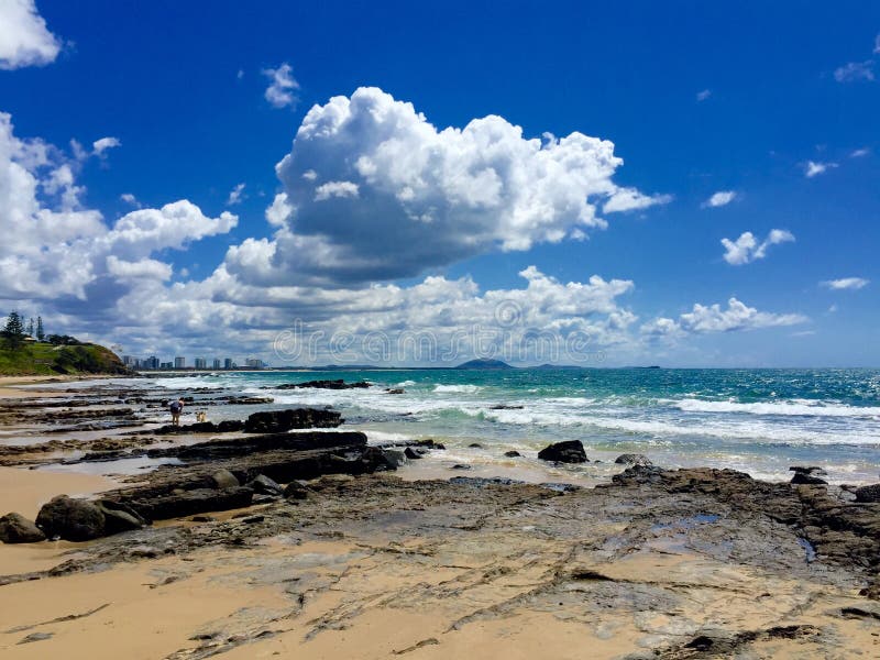 Clouds over the sea stock image. Image of sunny, september - 60524961