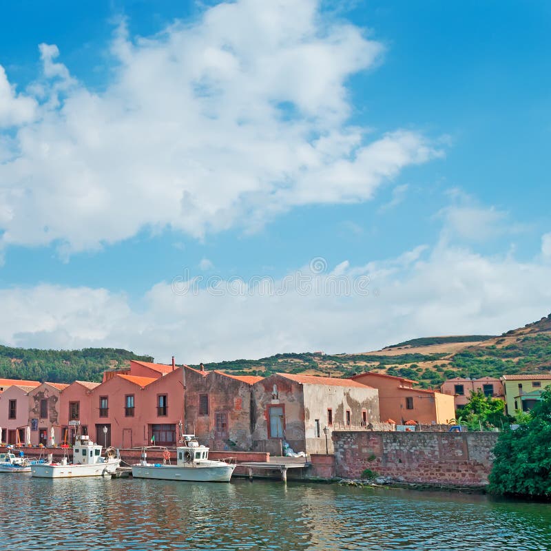 Clouds over Temo stock image. Image of sardegna, water - 34096085