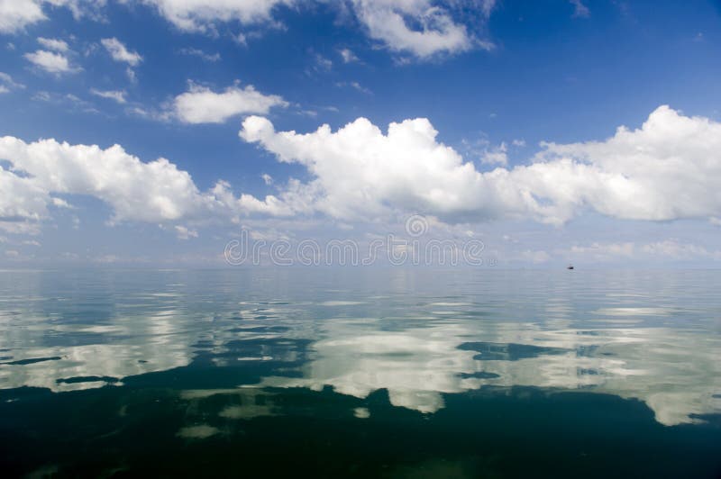 Clouds Over Water stock photo. Image of climate, landscape - 20405838