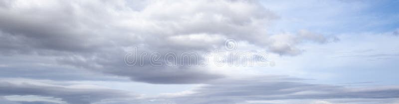 Overcast Sky Background with Clouds Stock Photo - Image of nature ...