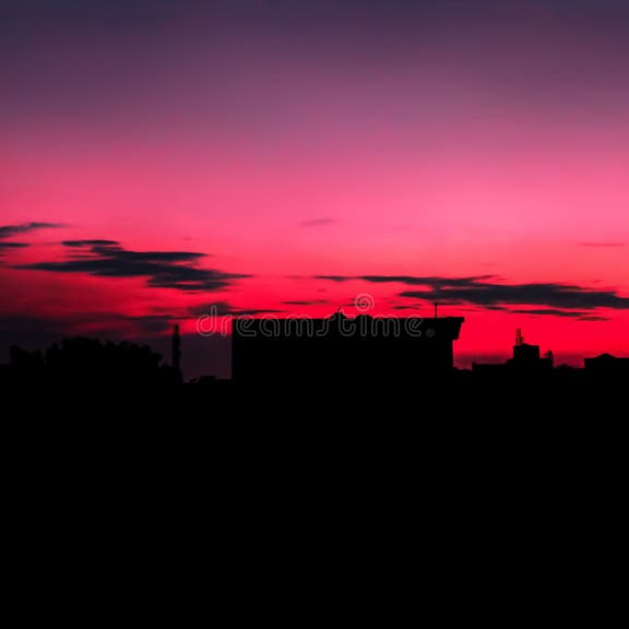 Clouds stock photo. Image of pink, saturated, clouds - 101145544
