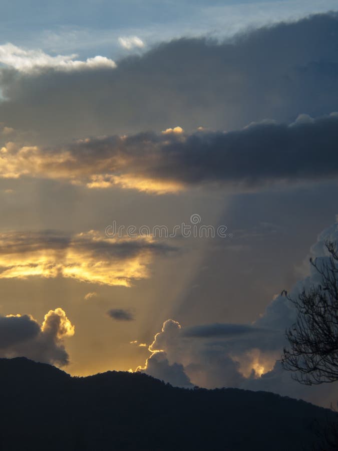Clouds, Rain, Sky / the Sky in the Rainy Season of Tropical Countries ...