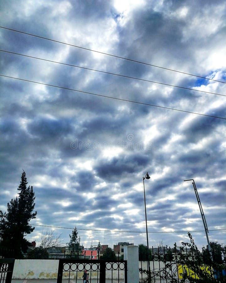 Angry Clouds stock photo. Image of scenic, sunset, nature - 16968202