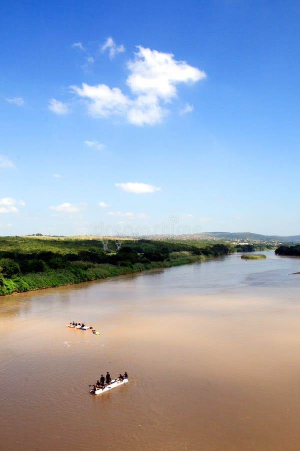 Riverbed Running Dry (South Africa) Stock Photo - Image of south ...
