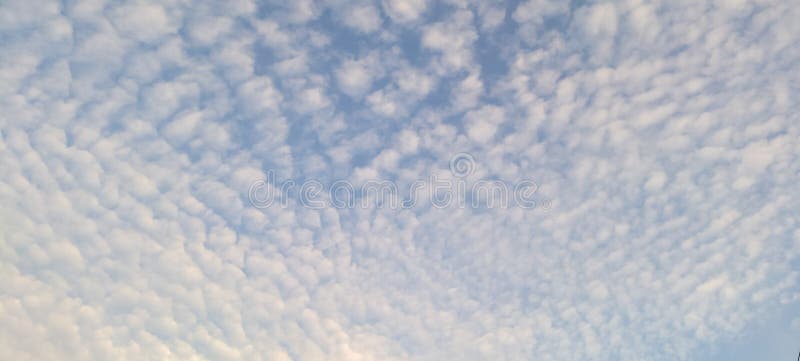 Clouds Scattered with Blue - Clouds Pattern in Sky Stock Image - Image ...