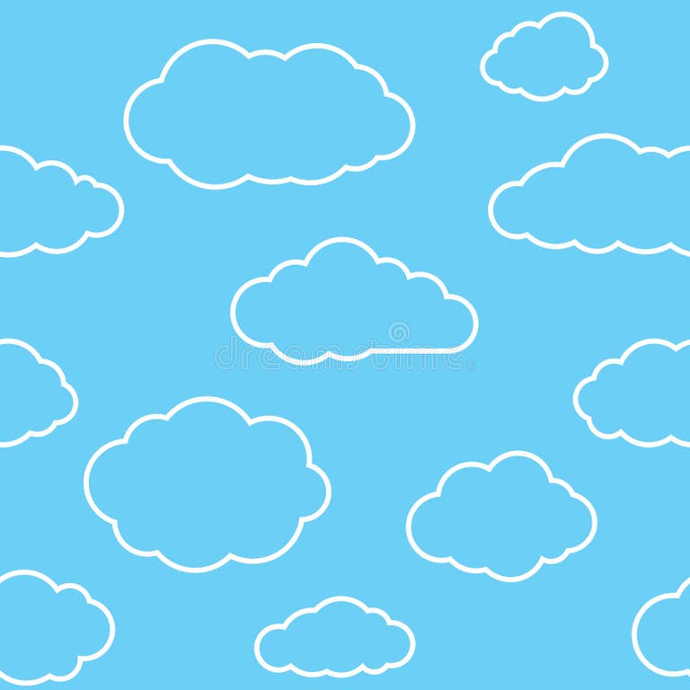 Repeating Background Clouds Stock Illustrations – 2,749 Repeating ...