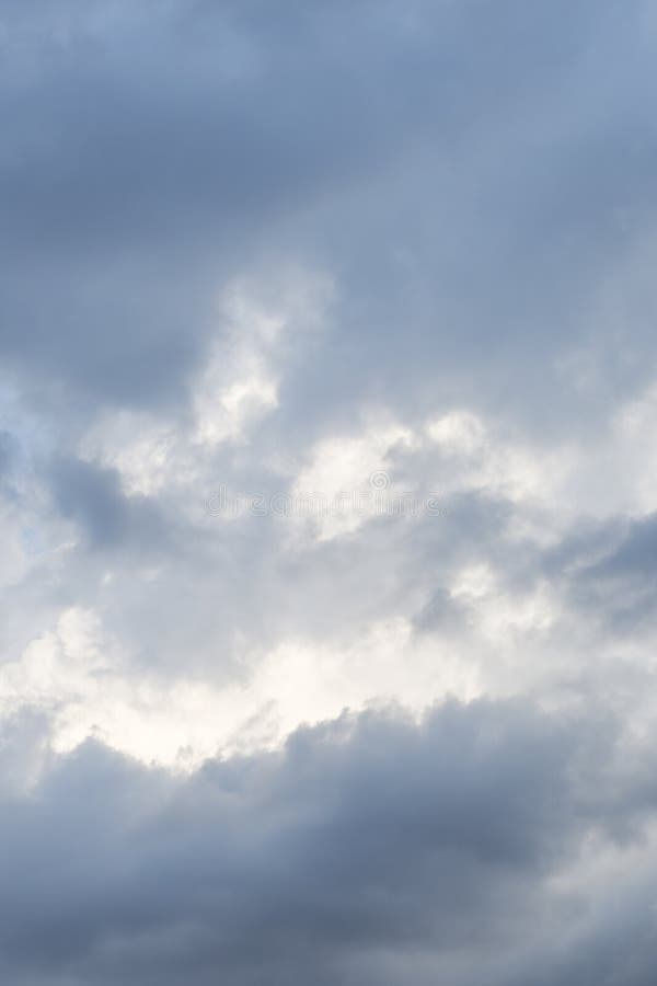 Clouds Seen from the Ground Stock Image - Image of cumulus, nature ...