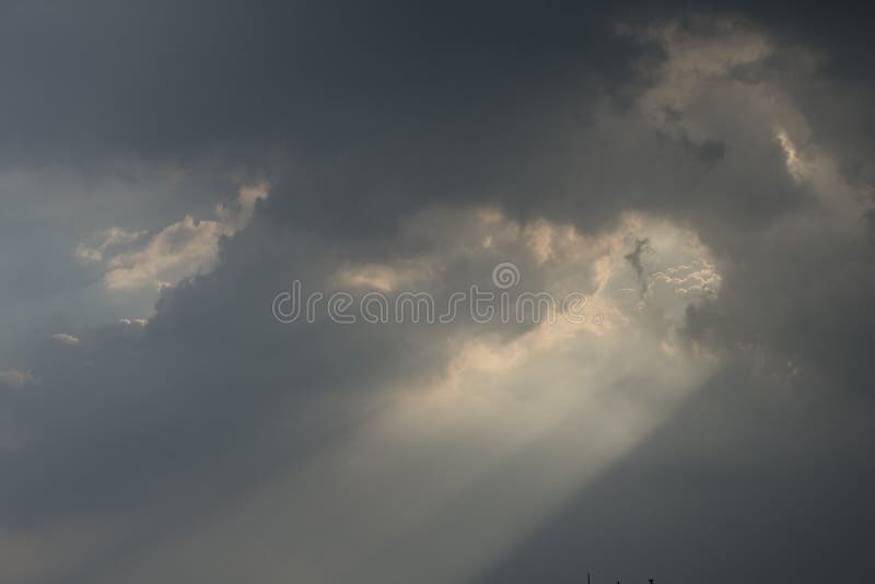 Clouds Seen from the Ground Stock Photo - Image of sunny, atmosphere ...