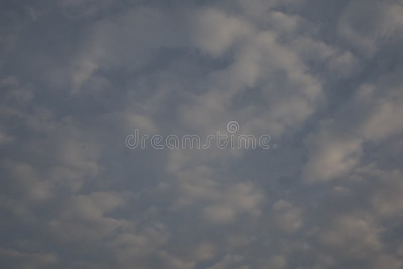 Clouds Seen from the Ground Stock Photo - Image of sunlight, fluffy ...