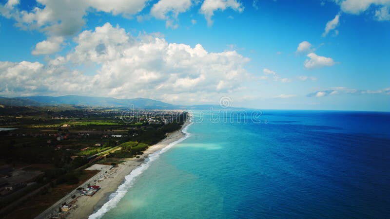 Clouds Shadows Passing on the Ocean Time Lapse Stock Video - Video of ...