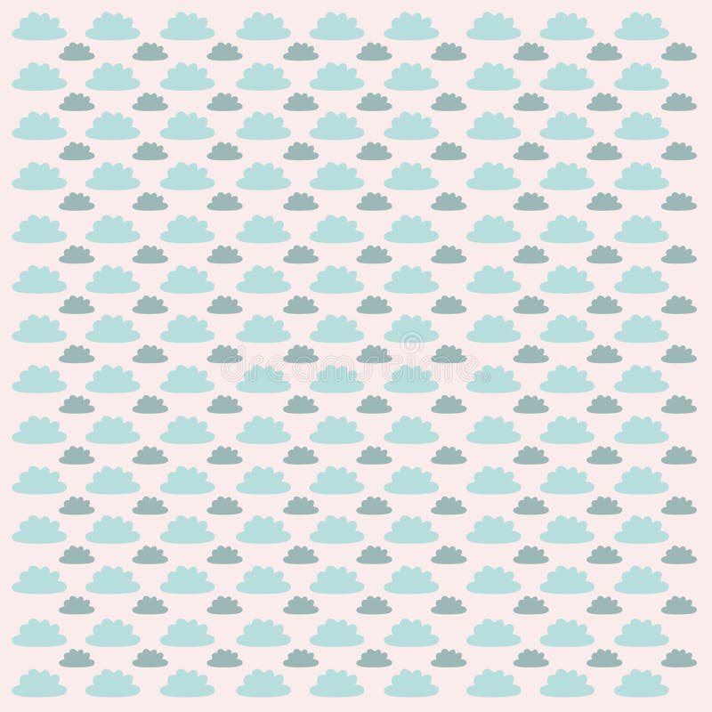 Clouds Simple Summer Spring Pattern Texture Wallart Stock Vector - Illustration of clouds ...