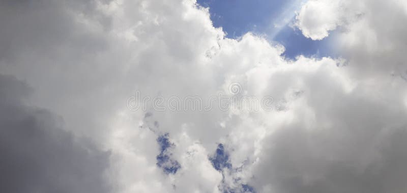 A Beautiful Variety of Clouds in the Sky Stock Photo - Image of light ...