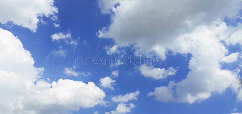 A Beautiful Variety of Clouds in the Sky Stock Image - Image of shadows ...