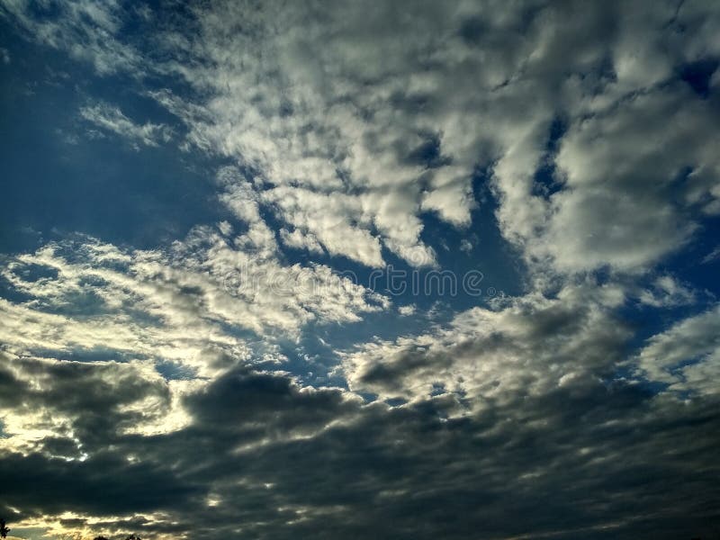 Clouds in the Sky stock image. Image of white, blue - 209774103