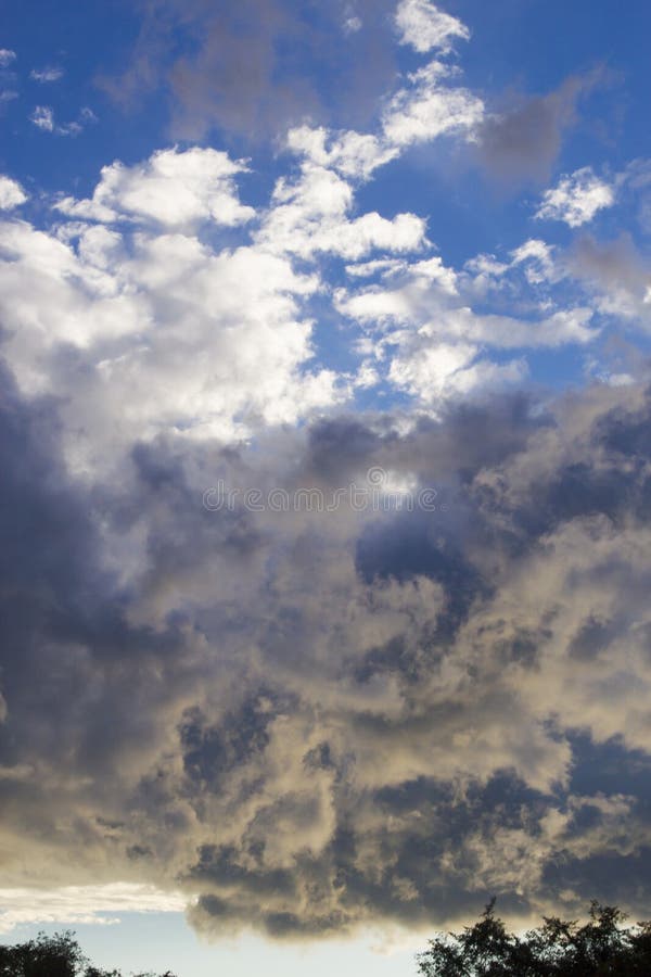 Clouds in the sky stock image. Image of morning, evening - 78494613