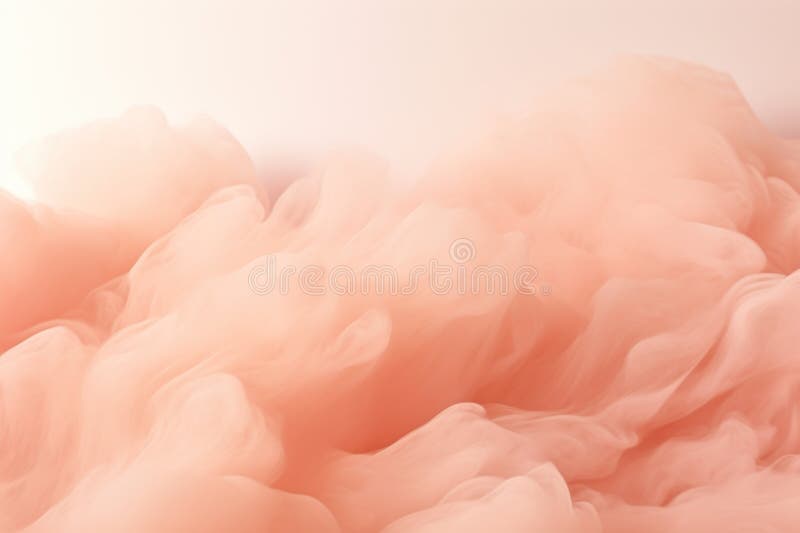 Clouds in the Sky. , Wallpapers, Web. Peach Fuzz Color. AI Generated ...