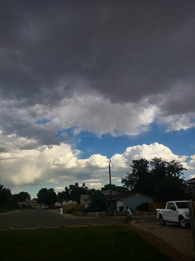 Clouds stock photo. Image of nature, outside, clouds - 157242776