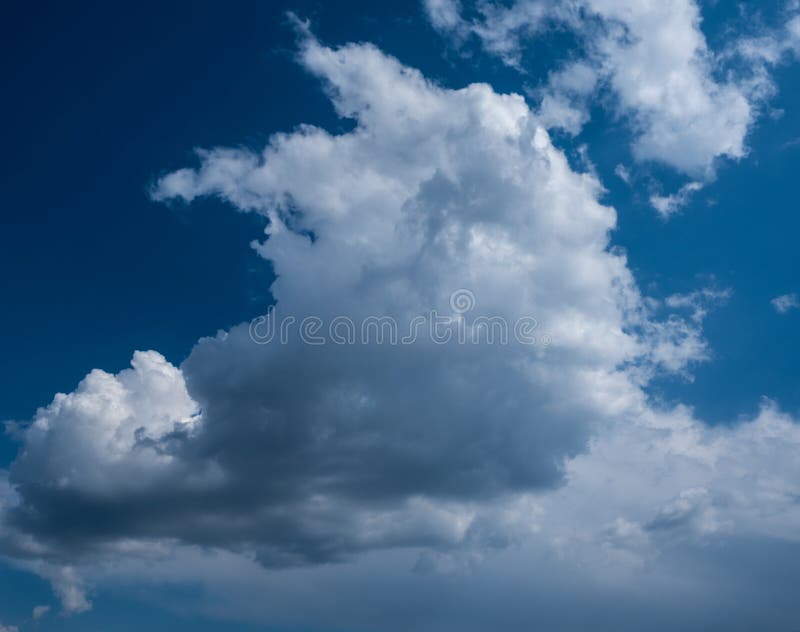 Clouds in the Sky. Square Image Size. Design Background Stock Image ...