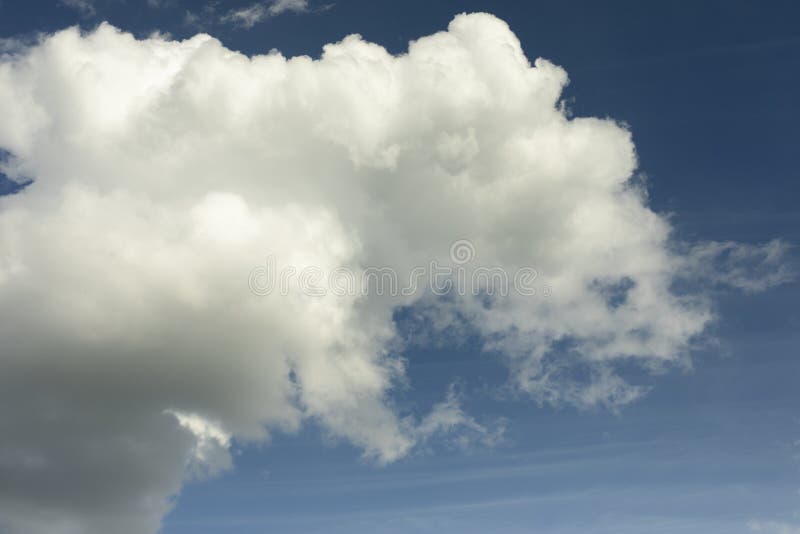 Clouds in Sky. Weather Conditions Stock Image - Image of heaven ...